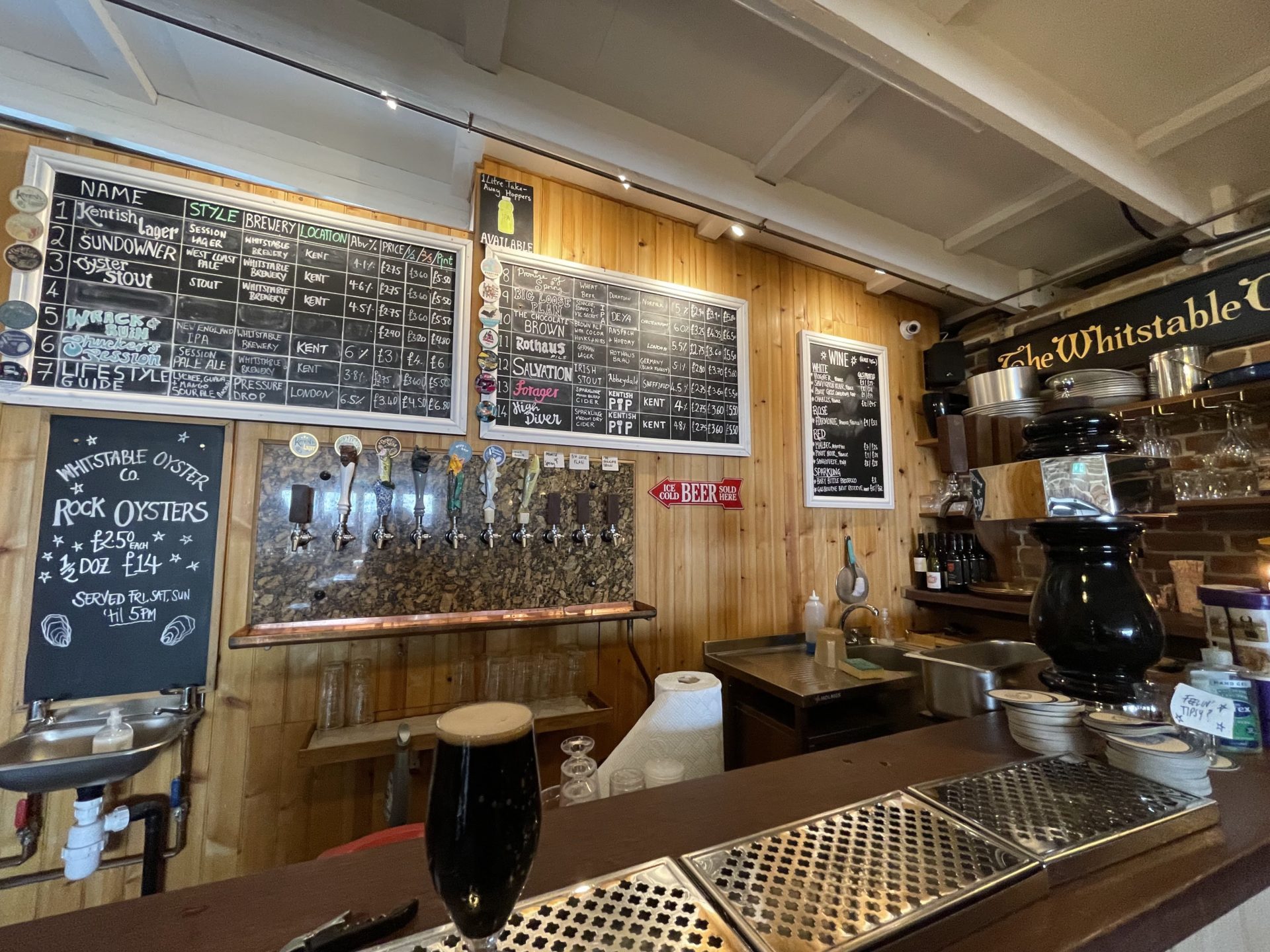 3 Great Places for Craft Beer in Whitstable, England