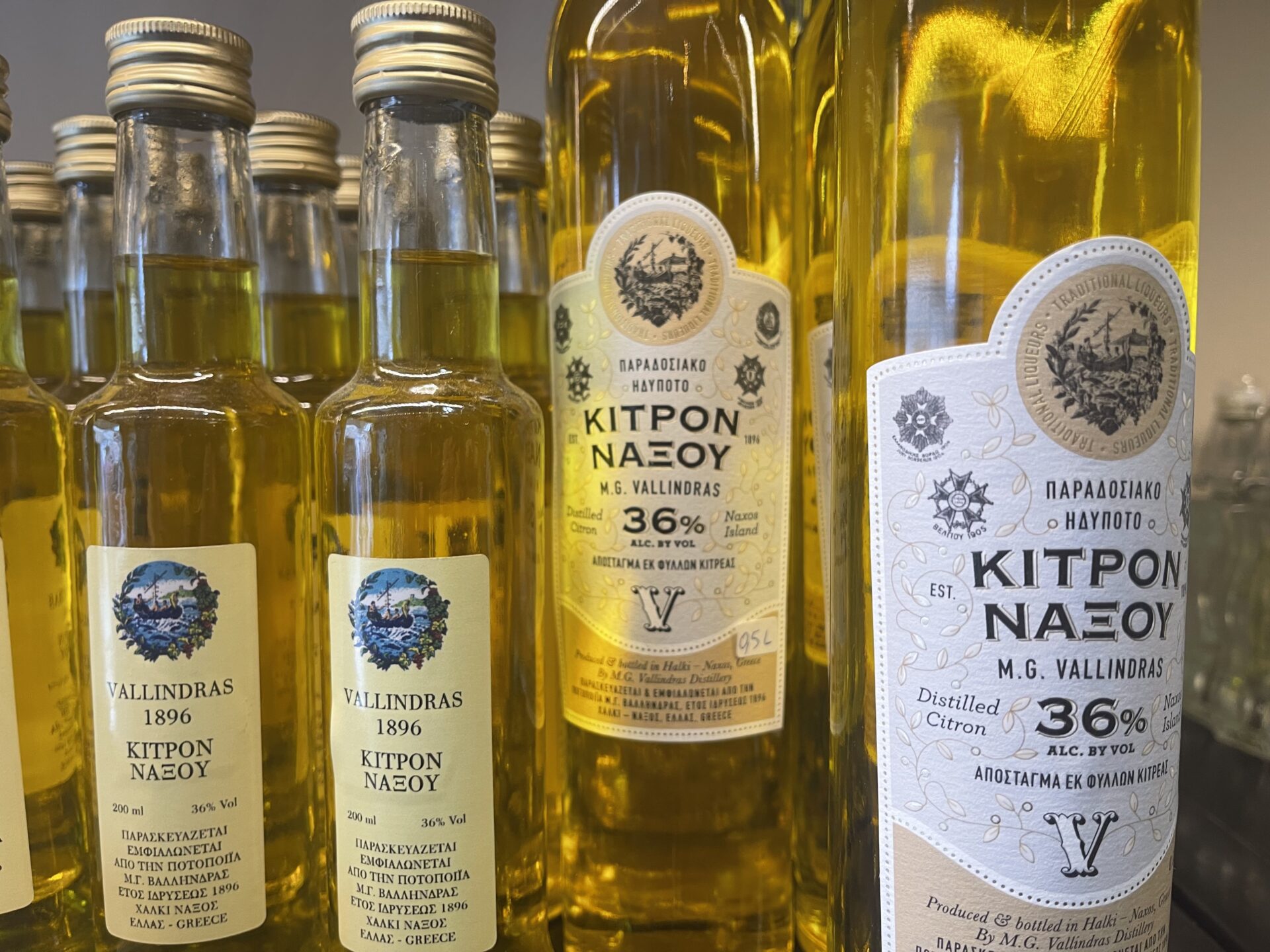 Drinking Kitron Liqueur in Naxos, Greece - Distilleries, Bars, & History