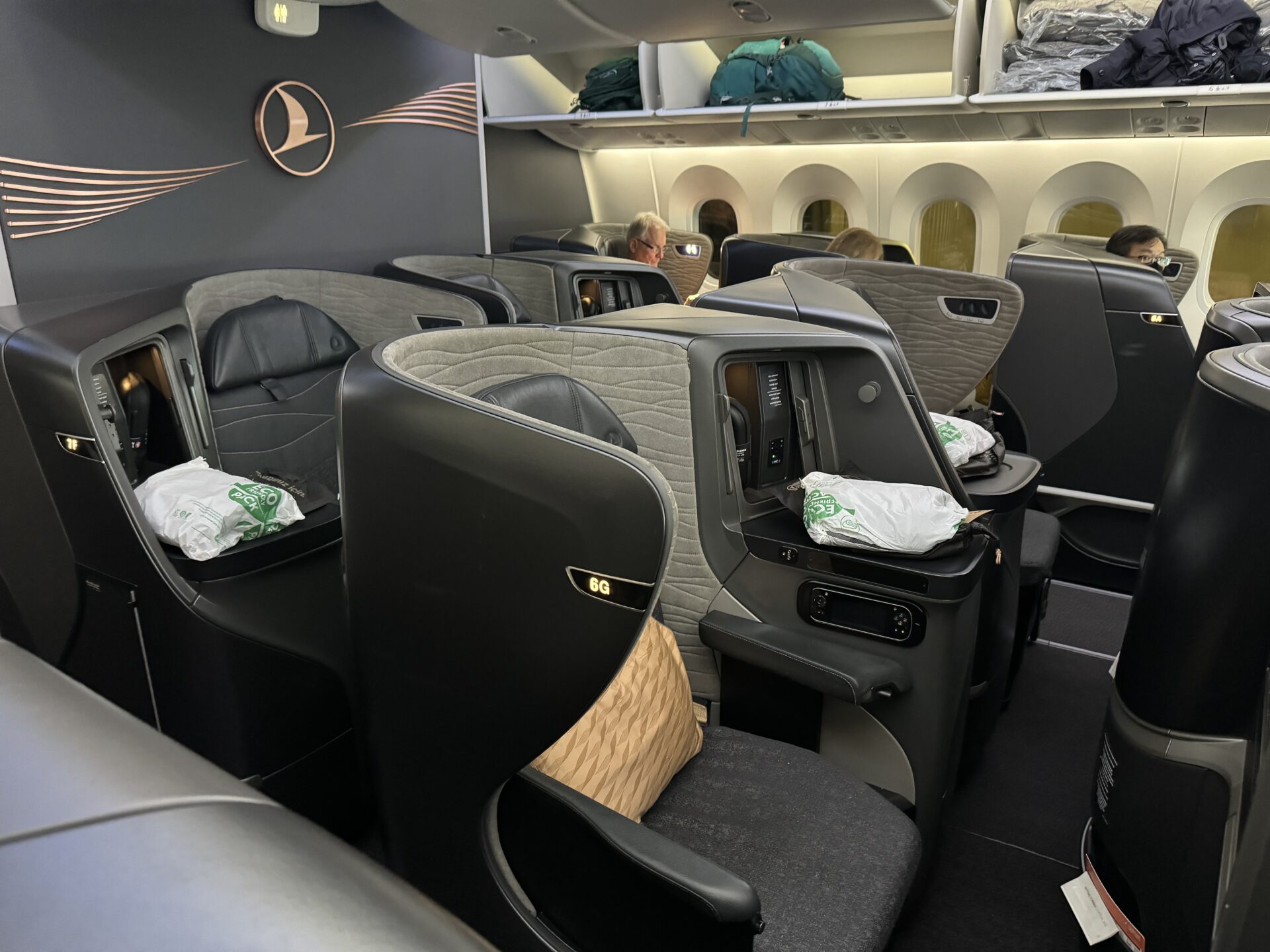 Turkish Airlines Business Class Boeing 787-9 Istanbul IST To San ...